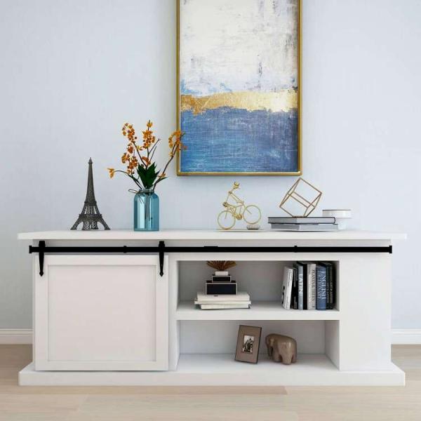 【発売日：2025年04月21日】■カラー：ブラック■長さ：200 cm■対応するキャビネットドアサイズ：幅100cm、厚さ22〜25mm（キャビネットドアは含みません）■お届け内容：■スライド式ドアローラー 2点■右ドアストップ 1点■固...