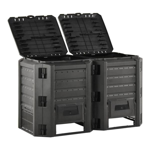 【発売日：2025年07月08日】商品仕様耐候性のある園芸用堆肥箱は、有機物の分解を促進し、自家製の肥料を作るのに役立ちます。生ごみ処理機は、生ごみだけでなく庭ごみにも適しています。堆肥化装置の内部では高熱が発生するため、バクテリアの分解が...