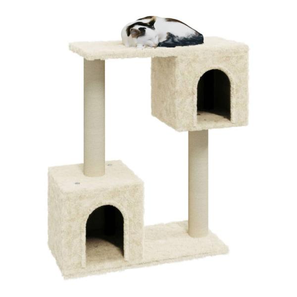 【発売日：2025年07月28日】このキャットタワーは、猫が引っ掻いたり、登ったり、止まったり、隠れたり、休んだりするのにぴったりな隠れ家です。特に寒い冬に室内に閉じこもっていることが多い猫たちに、伸び伸びと運動できる空間を創造します。サイ...