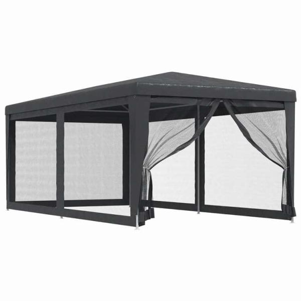 【発売日：2025年12月05日】このクールなパーティーテントは、頑丈な鉄製フレーム、防水屋根、そして6面のメッシュサイドウォールを備え、日差しを遮る理想的なシェルターです。HDPEは特殊加工が施されているため、耐水性も備えています。実用的...