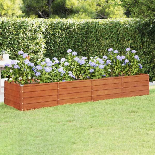 【発売日：2025年07月08日】端は折り込みデザインで安全：ガーデンポットの端は折り込みデザインになっているため、尖ったエッジを心配する必要はありません。便利情報：この製品は、受け取ったときは通常の金属色ですが、時間の経過とともに錆が発生...