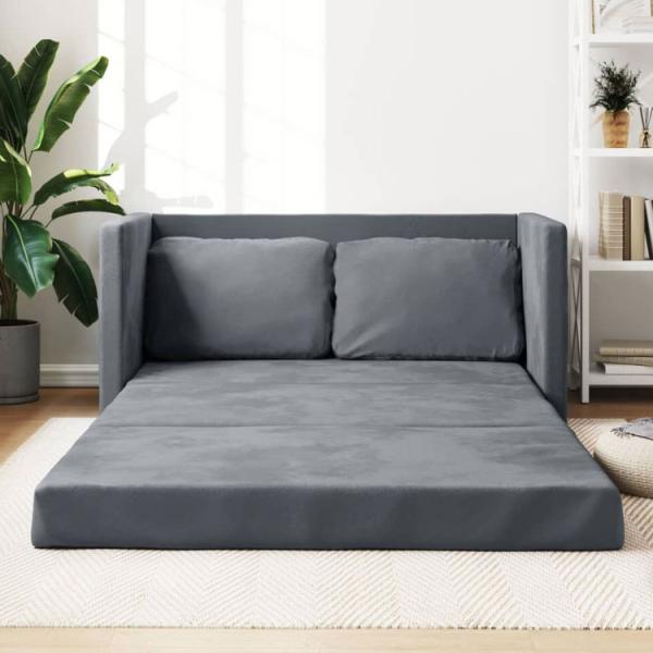 【発売日：2025年07月08日】快適な座り心地：このスリーパーソファは、肌触りの良い柔らかく快適なベルベットで覆われています。厚手のパッド入りシートクッションが最適な快適さを提供します。頑丈で安定したフレーム：この2人掛けソファは、安定性...
