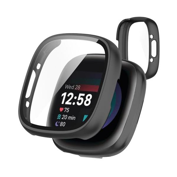 対応機種対応Fitbit Sense 2/Versa 4専用です。ご購入になる前に、お使いの機種を確認してからご購入ください。指紋防止飛散防止高透明度の日本製ガラス＋厚さ約1.3mm、 最大限に本体を保護できます。9Hの硬度透明度の高い液晶...