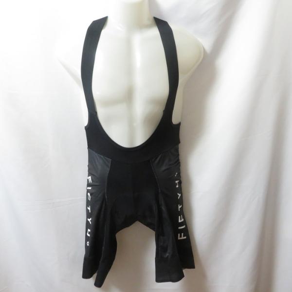 在庫は一点のみになります。当日〜翌営業日出荷にて対応致します。ブランド名：Fifty Four Degree品番：商品名：サイクルウェア ビブショーツ パッド付 ロードバイクサイズ：メンズM実寸サイズ：総丈84cm、股下18cm、ウエスト幅...