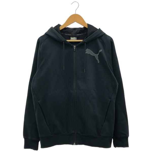 在庫は一点のみになります。当日〜翌営業日出荷にて対応致します。ブランド名：PUMA/プーマ品番：852357-01商品名：裏起毛 ジップ パーカーサイズ：メンズS実寸サイズ：着丈61cm×身幅54cmカラー：ブラック生産国：カンボジア素材：...