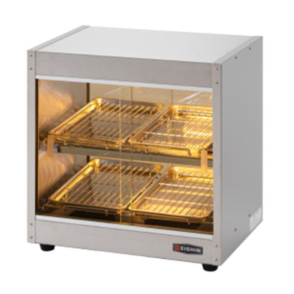 【メーカー】エイシン【型 番】ESC-440LS【電 源】単相100V(50/60Hz)【外形寸法】幅440×奥行300×高さ460(mm)【温度設定】30℃〜85℃(サーモ可変式)【消費電力】0.458kw【タイプ】加湿機能内蔵・バット網...