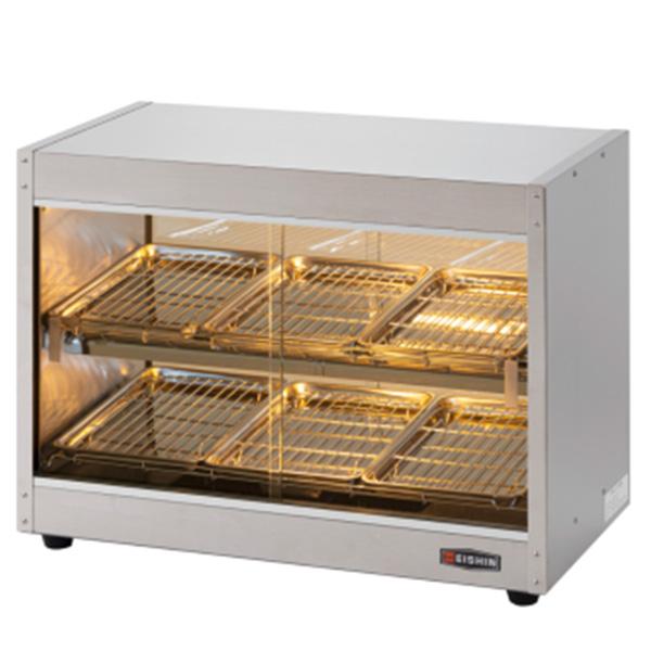 【メーカー】エイシン【型 番】ESC-600LS【電 源】単相100V(50/60Hz)【外形寸法】幅600×奥行300×高さ460(mm)【温度設定】30℃〜85℃(サーモ可変式)【消費電力】0.458kw【タイプ】加湿機能内蔵・バット網...