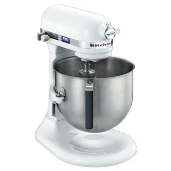 【メーカー】キッチンエイド【型　　番】KSM7WH【カ ラ ー】ホワイト【電　　源】単相100V(50/60Hz)【電　　流】6.1A（15分定格）【消費電力】400W【回 転 数】アタッチメント 20〜200rpm　　　　　　ピーターシャ...