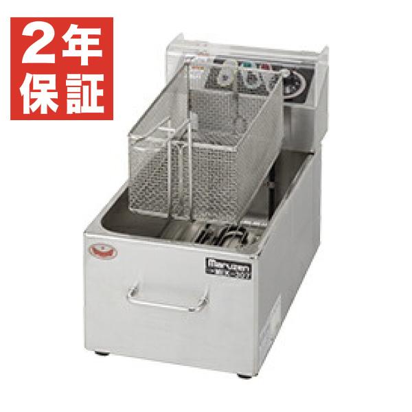 【メーカー】マルゼン【型　　番】MEF-M8FT【電　　源】単相100V 50/60Hz【外形寸法】幅255×奥行475×高さ195(mm)【消費電力】1.3kW【手元開閉器容量】15A【質　　量】7.3kg【付属品】仕切網×1、フライカゴ...