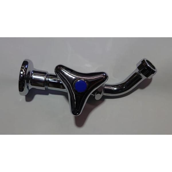 TOTO「T200ESUN13V1 C」　単水栓　横水栓（吐水口回転、送り座付）　寒冷地用　「T200ESUN13 Cこの水栓をベースとして、吐水口部分を先端に整流キャップ付きの仕様に変更した特注品 が「T200ESUN13V1 C」で、「...