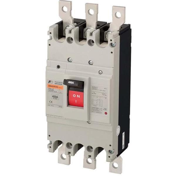 品番：BW400SAG-3P400定格電流：400Aフレーム：：400AF接続方式：表面形(平形端子FP電圧引外し装置（リード線式）F=AC380-550V製品特長 ・電線の過電流保護を行う一般的な配線用遮断器（MCCB）です。 ・国内外の...