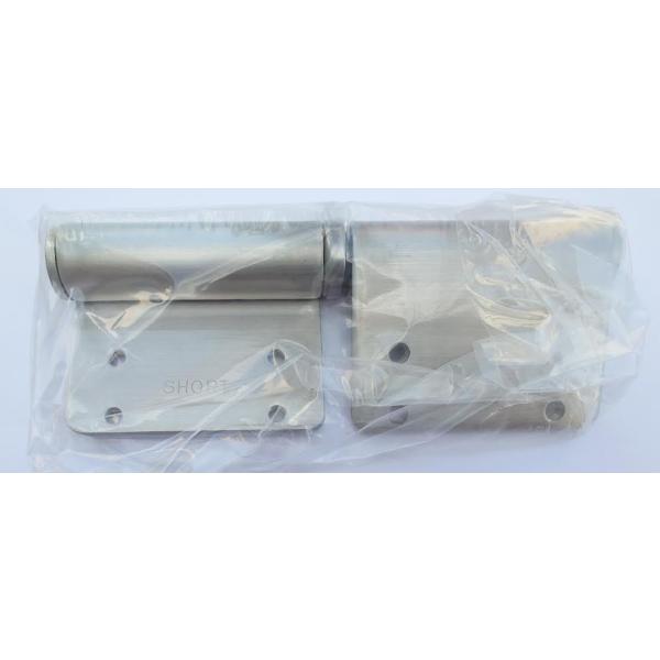 商品分類：ヒンジ（重量用丁番）品番・型番：DH-420S-2勝手:左勝手材質:ステンレス仕上げ: 羽根：ヘアーライン 軸：生地