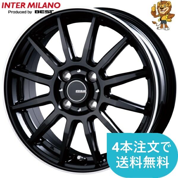 商品詳細メーカー BEST INTER MILANO (ベスト)商品名 INFINITY (インフィニティ) F12 ホイールのみ1本サイズ 14インチ 4.5J PCD：100 穴数：4 インセット：45カラー ブラック/フランジポリッシ...