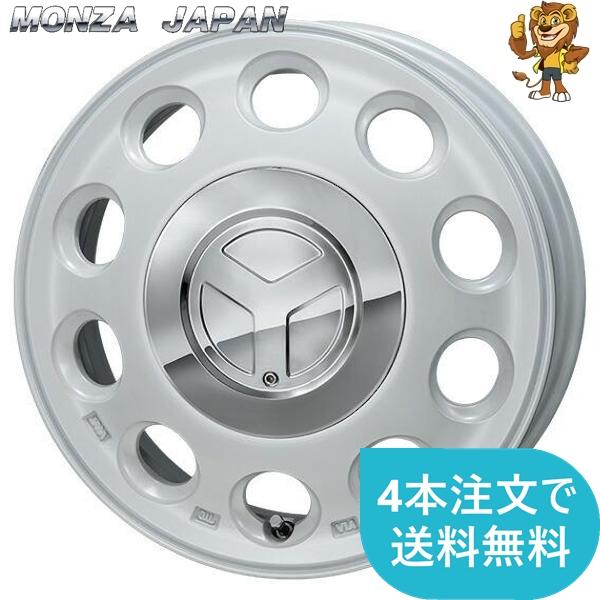 商品詳細メーカー MONZA JAPAN (モンツァジャパン)商品名 PIEDINO (ピエディーノ) ホイールのみ1本サイズ 15インチ 4.5J PCD：100 穴数：4 インセット：45カラー パールホワイト (PW)商品備考 ソリオ...
