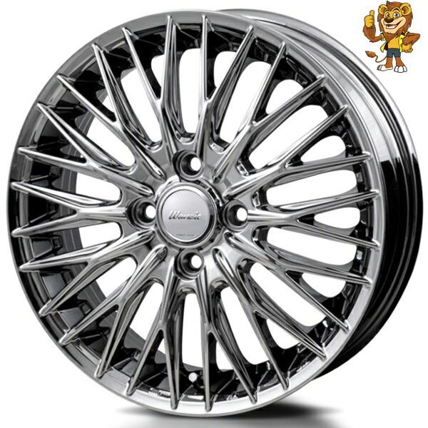 商品詳細メーカー MONZA JAPAN (モンツァジャパン)商品名 Warwic CLYVER (ワーウィック クライヴァー) ホイールのみ1本サイズ 15インチ 4.5J PCD：100 穴数：4 インセット：45カラー スパッタリング...