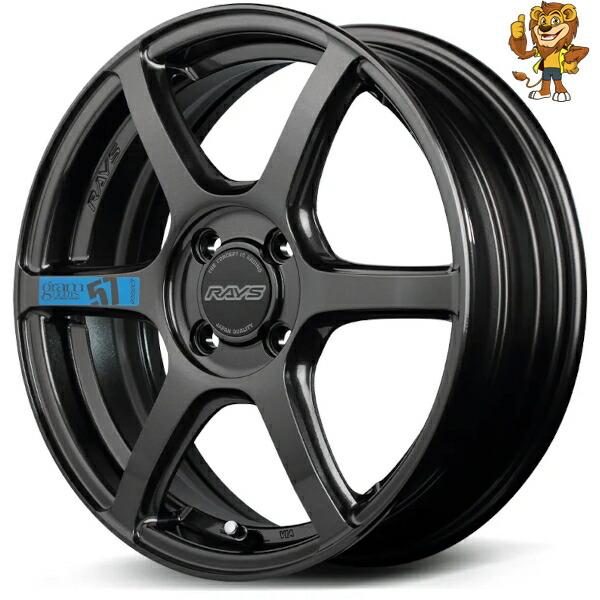 商品詳細メーカー RAYS (レイズ)商品名 gramLIGHTS (グラムライツ) 57C6 SPEC-M ホイール4本セットサイズ 15インチ 5.0J PCD:100 穴数:4 インセット:43カラー スーパーダークガンメタ (AXZ...