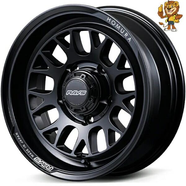 商品詳細メーカー RAYS (レイズ)商品名 HOMURA (ホムラ) 2x9L-RA ホイール4本セットサイズ 16インチ 6.0J PCD:139.7 穴数:5 インセット:-5カラー セミグロスブラック (BOJ)ハブ径(mm) 10...