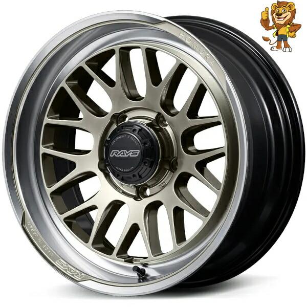 商品詳細メーカー RAYS (レイズ)商品名 HOMURA (ホムラ) 2x9L-RA ホイールのみ1本サイズ 18インチ 7.0J PCD:139.7 穴数:5 インセット:-2カラー グレイスゴールド/リムDMC (XDJ)ハブ径(mm...