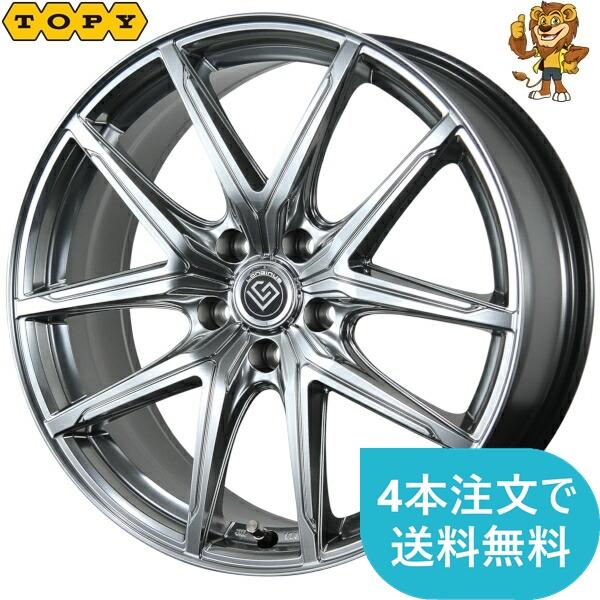 商品詳細メーカー TOPY (トピー実業)商品名 LONGINUS RE-X (ロンギヌス アールイーテン) ホイールのみ1本サイズ 18インチ 8.0J PCD：114.3 穴数：5 インセット：44カラー ハイパーシルバー (HS)商品...