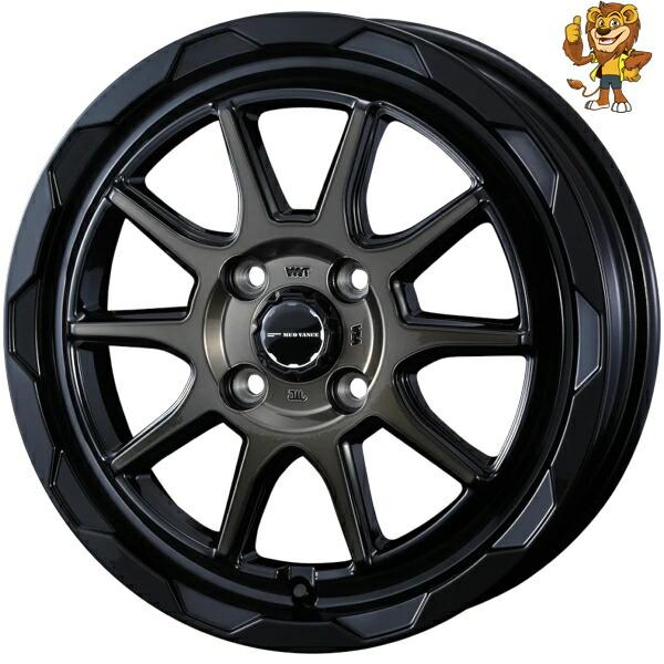 商品詳細メーカー Weds (ウェッズ)商品名 MUDVANCE 06 (マッドヴァンス06) ホイール4本セットサイズ 14インチ 4.5J PCD:100 穴数:4 インセット:45カラー ブラックポリッシュブロンズクリア (BPBR)...