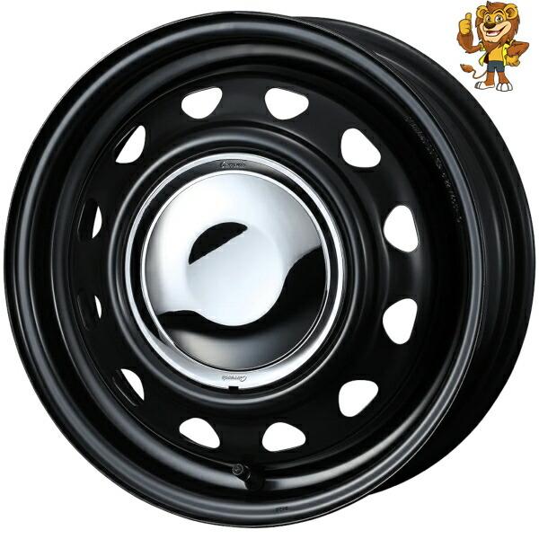 商品詳細メーカー Weds (ウェッズ)商品名 NeoCarrow (スチールホイール) (ネオキャロ) ホイール4本セットサイズ 14インチ 4.5J PCD:100 穴数:4 インセット:45カラー セミマットブラック/クロームキャップ...