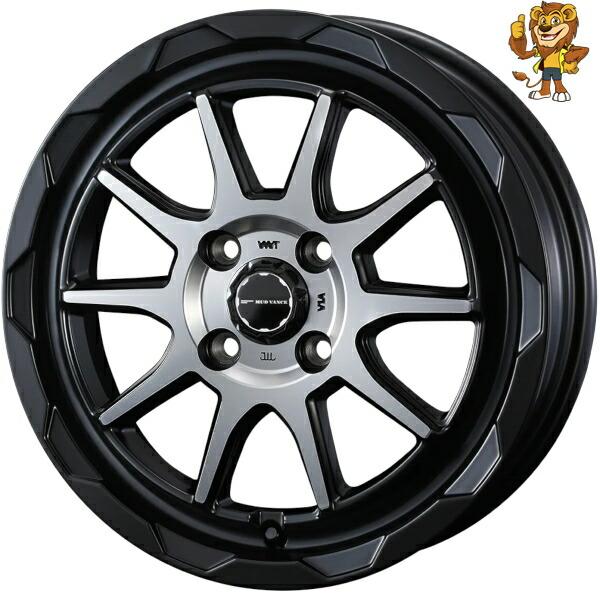 商品詳細メーカー Weds (ウェッズ)商品名 MUDVANCE 06 (マッドヴァンス06) ホイールのみ1本サイズ 12インチ 4.00B PCD:100 穴数:4 インセット:40カラー マットブラックポリッシュ (MBP)品番 00...
