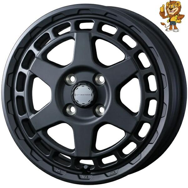 商品詳細メーカー Weds (ウェッズ)商品名 MUDVANCE X typeS (マッドヴァンスX typeS) ホイールのみ1本サイズ 14インチ 4.5J PCD:100 穴数:4 インセット:45カラー フルマットブラック (FMB...