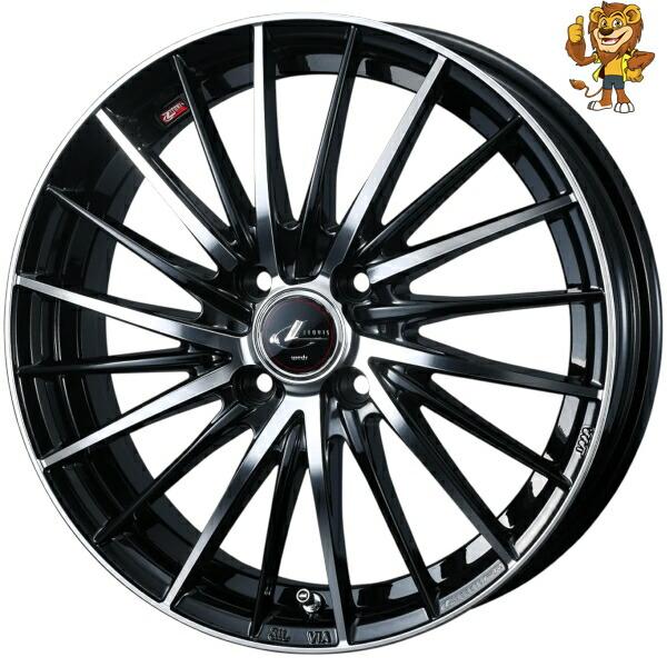 商品詳細メーカー Weds (ウェッズ)商品名 LEONIS FR (レオニス FR) ホイールのみ1本サイズ 15インチ 4.5J PCD:100 穴数:4 インセット:45カラー パールブラック/ミラーカット (PBMC)品番 0041...
