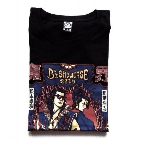 【商品状態】 新品未使用品B'z SHOWCASE 2019 -魔界転翔-」2019.06.04 天草市民センター 公演限定Ｔシャツ。
