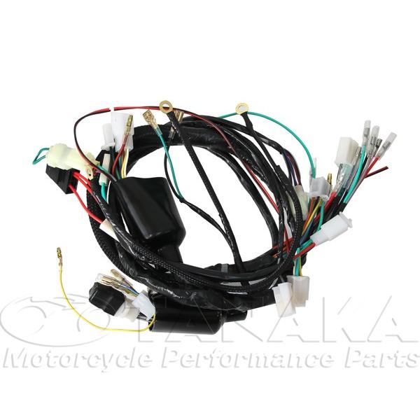 【こちらは田中商会_ヤフーショッピング直営店です】 12Vモンキー・ゴリラ　純正カプラーオン対応　メインハーネス  ※詳細な商品特徴はパソコンページでごらんください【特徴】下記のアクセサリーの取付に便利な配線を増設しました。・アース・常時電...