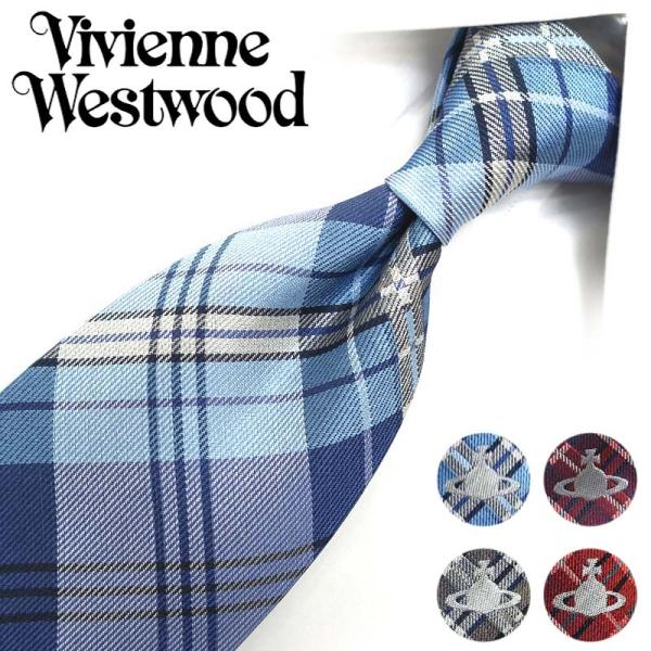 ヴィヴィアンは若者に絶大な人気があり、当店の人気ブランドです。■商品名：Vivienne Westwood ヴィヴィアン ウエストウッド ネクタイ■品番・カラー(ベース/デザイン)VW82：ライトブルー/ネイビー（VW221とはネクタイの幅...