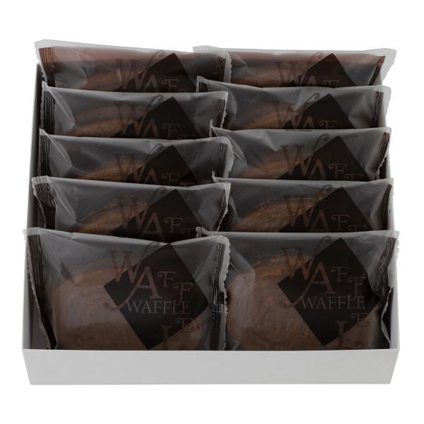 岡山 創業明治四年 「福井堂」 ワッフル 生チョコ10個セット 4826-094 |  お歳暮・お中元・2025・2026・ギフト・贈り物・お取り寄せグルメ・人気・おすすめ・スイーツふわふわのワッフル生地でチョコクリームを挟み込みました。生...