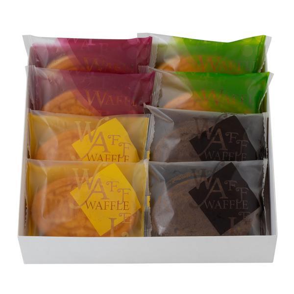 岡山 創業明治四年 「福井堂」 ワッフル詰め合わせ4種セット 4826-121 |  お歳暮・お中元・2025・2026・ギフト・贈り物・お取り寄せグルメ・人気・おすすめ・スイーツ自慢のふわふわワッフル生地でつくったカスタード味、チョコ味、...