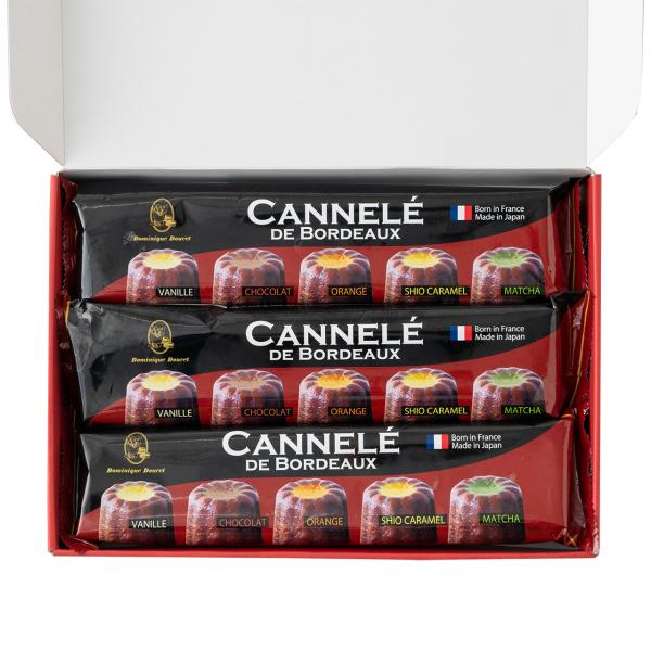ドミニクドゥーセの店 プチカヌレギフト 4827-325 | お中元・お歳暮・2025・2026・ギフト・贈り物・お取り寄せグルメ・人気・高級・おすすめ・スイーツ表面はカリッと中はもっちりとした伝統的な食感で人気のカヌレをプチサイズで5種類...