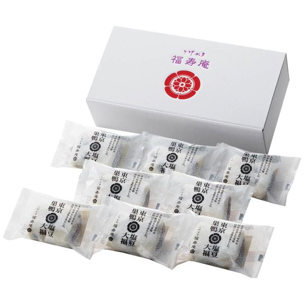 母の日  巣鴨「とげぬき福寿庵」東京塩豆大福  1853-521 | 母の日・2026・ギフト・贈り物・高級・人気・おすすめ・グルメ・お取り寄せ・食品・和スイーツ「おばあちゃんの原宿」こと東京・巣鴨の和菓子店「とげぬき福寿庵」監修。国産小豆...