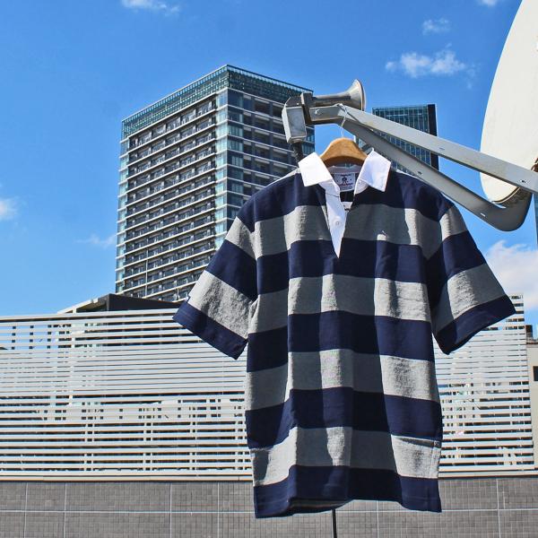 【送料無料】バーバリアン 正規代理店商品 新しい 日本サイズ スペックラグビージャージ 襟付き 8オンス LIGHT WEIGHT ライトウエイトHEAVY WEIGHT ヘビーウェイト コットン100%CASUAL カジュアル BORDE...