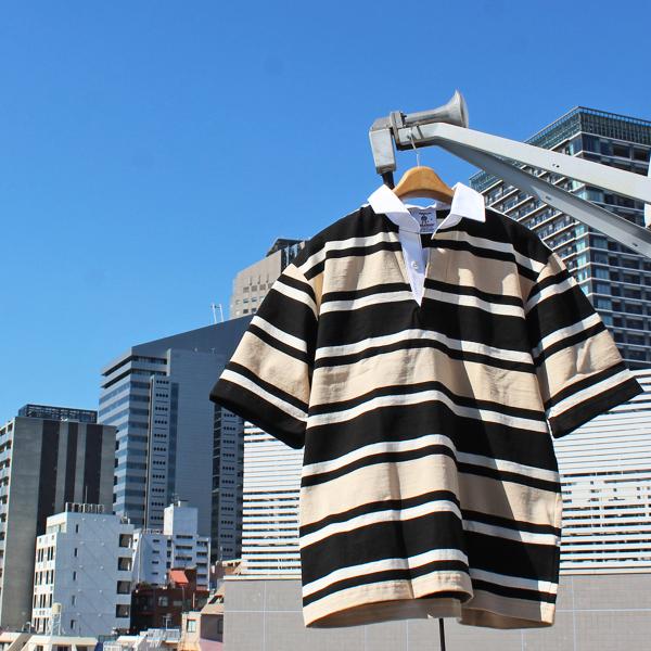 【送料無料】バーバリアン 正規代理店商品 新しい 日本サイズ スペックラグビージャージ 襟付き 8オンス LIGHT WEIGHT ライトウエイトHEAVY WEIGHT ヘビーウェイト コットン100%CASUAL カジュアル BORDE...