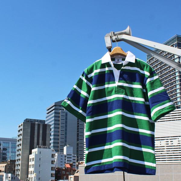 【送料無料】バーバリアン 正規代理店商品 新しい 日本サイズ スペックラグビージャージ 襟付き 8オンス LIGHT WEIGHT ライトウエイトHEAVY WEIGHT ヘビーウェイト コットン100%CASUAL カジュアル BORDE...