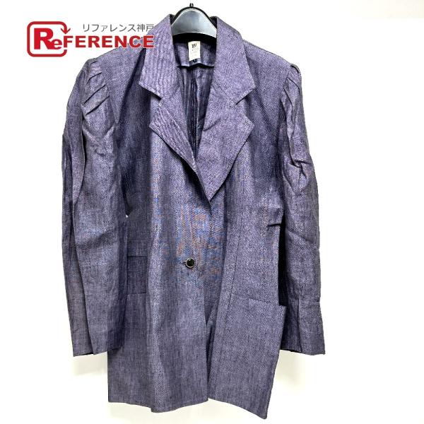 【商品番号】108601-8208-13【ブランド】ウンガロ【ライン】セットアップ【モデル】アパレル【タイプ】スカート スーツ【対象】レディース【カラー】パープル系【素材】【品質表示】麻100%【サイズ】表記サイズ：7/9総丈：73cm肩幅...