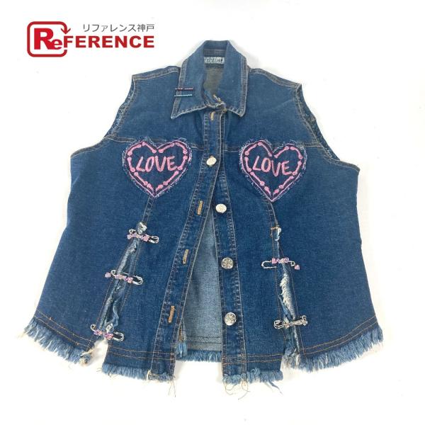 【商品番号】230720-14758-51【ブランド】エルジーピー【タイプ】アパレル デニムベスト ノースリーブジャケット 【形状】ベスト【対象】キッズ【カラー】ブルー【素材】コットン【サイズ】表記サイズ：サイズ表記なし肩幅：31.5cm着...