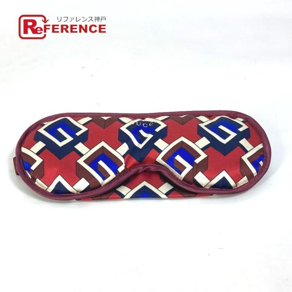 【商品番号】62520-22257-1【ブランド】グッチ【モデル】トラベルアクセサリー ジオメトリックG プリント【タイプ】ポーチ付き アイマスク【形状】アイマスク【型番】662423【参考上代】49500円【対象】ユニセックス【カラー】レ...