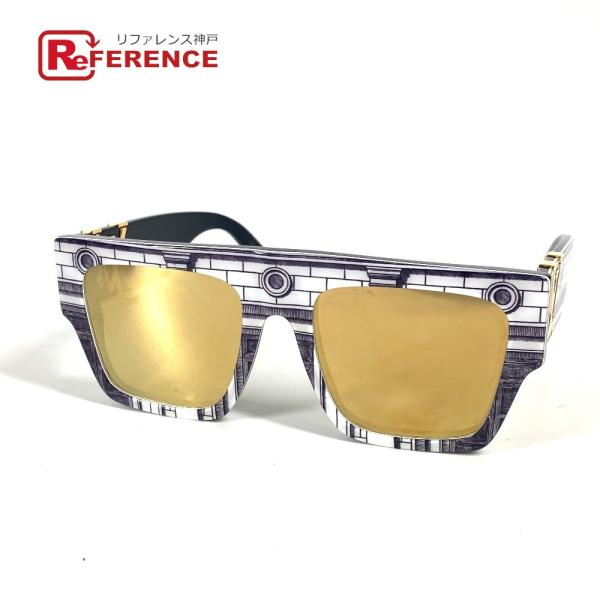 【商品番号】RB-250514-14【ブランド】ルイヴィトン【ライン】フォルナセッティ  FORNASETTI 【タイプ】メガネ 眼鏡 アイウェア【形状】サングラス【型番】Z1575W【対象】ユニセックス【カラー】ホワイトxブラック【素材】...