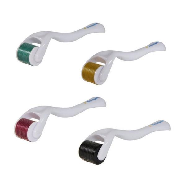 マッサージローラが４つ入ったお得パックです。ご家族でのご利用に適しています。ローラー色、ハンドル色の組み合わせは当社にお任せとなります。ローラー色は全て別色でお届けします。