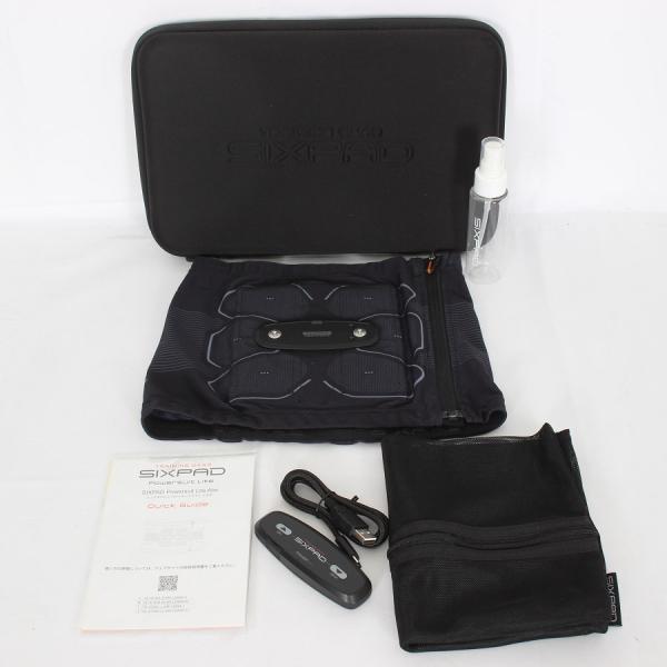 MTG SIXPAD Powersuit Lite Abs S リモコン付き SE-AT00A-S シックスパッド パワースーツ ライト アブズ 本体■商品状態【B】一般的な使用感のある商品・本体に糸ほつれやプレート部分に擦れキズがございま...