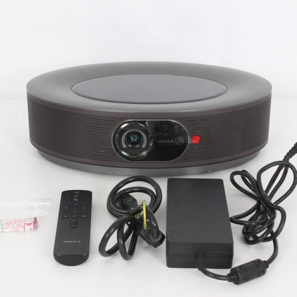 Anker Nebula Cosmos Max D2150511 ブラック TV搭載 スピーカー内蔵 4Kスマートプロジェクター アンカー 本体■商品状態【B】一般的な使用感のある商品・本体上面と底面に使用に伴う細かな擦れキズがございます。...