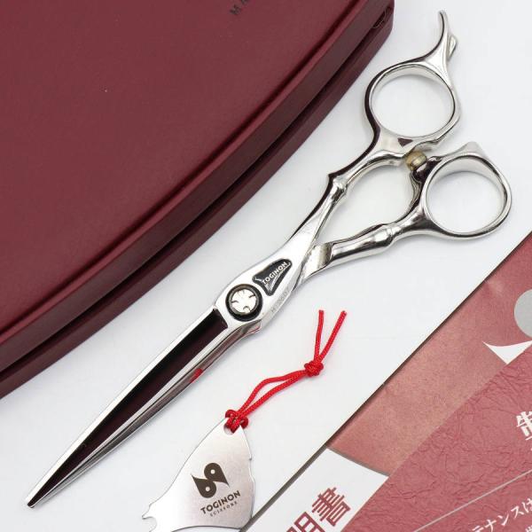 【美品】刃物屋トギノン Supreme NEO Model III カットシザー スプレームネオ モデル3■商品情報・ハマグリ刃・オフセットハンドル・5.8インチ・鋼材：コバルトスペシャル・56.4グラム■特徴コンパクトなボディからは想像で...