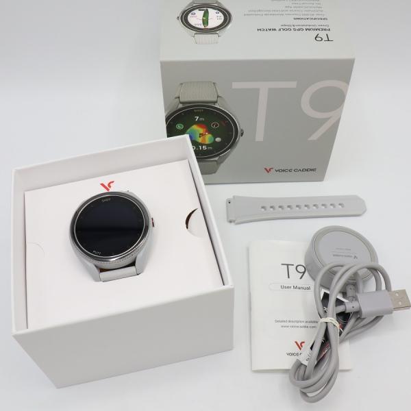 【美品】VOICE CADDIE T9 グレー 腕時計タイプ ゴルフ用距離計 ボイスキャディ 本体■商品状態【A】大きなダメージもなく程度良好の美品・USED品ではございますが大きなダメージや汚れなどもなく状態の良い商品です。・動作確認済み...