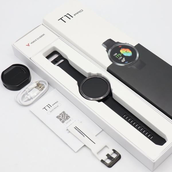 【美品】VOICE CADDIE T11 PRO ブラック 腕時計タイプ ゴルフ用距離計 ボイスキャディ 本体■商品状態【A】大きなダメージもなく程度良好の美品・USED品ではございますが大きなダメージや汚れなどもなく状態の良い商品です。・...
