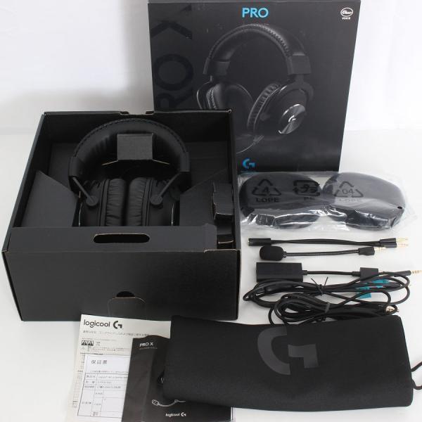 【美品】Logicool PRO X Gaming Headset G-PHS-003 ゲーミングヘッドセット ロジクール 本体■商品状態【A】大きなダメージもなく程度良好の美品・本体に使用に伴う若干の擦れ感がございますが、全体的に状態の良...
