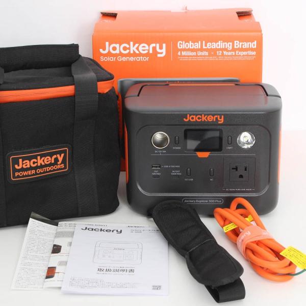 【美品】Jackery 300 Plus JE-300B ポータブル電源 288Wh 蓄電池 バッテリー ジャクリ 本体■商品状態【A】大きなダメージもなく程度良好の美品・USED品ではございますが大きなダメージや汚れなどもなく状態の良い商...